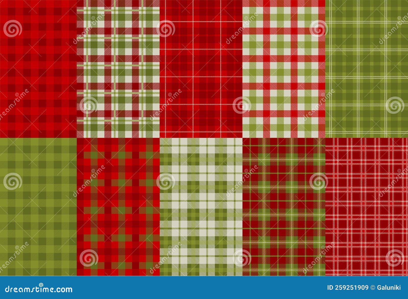 Christmas Plaid, Christmas Fabric, Textile Pattern Stock Vector ...