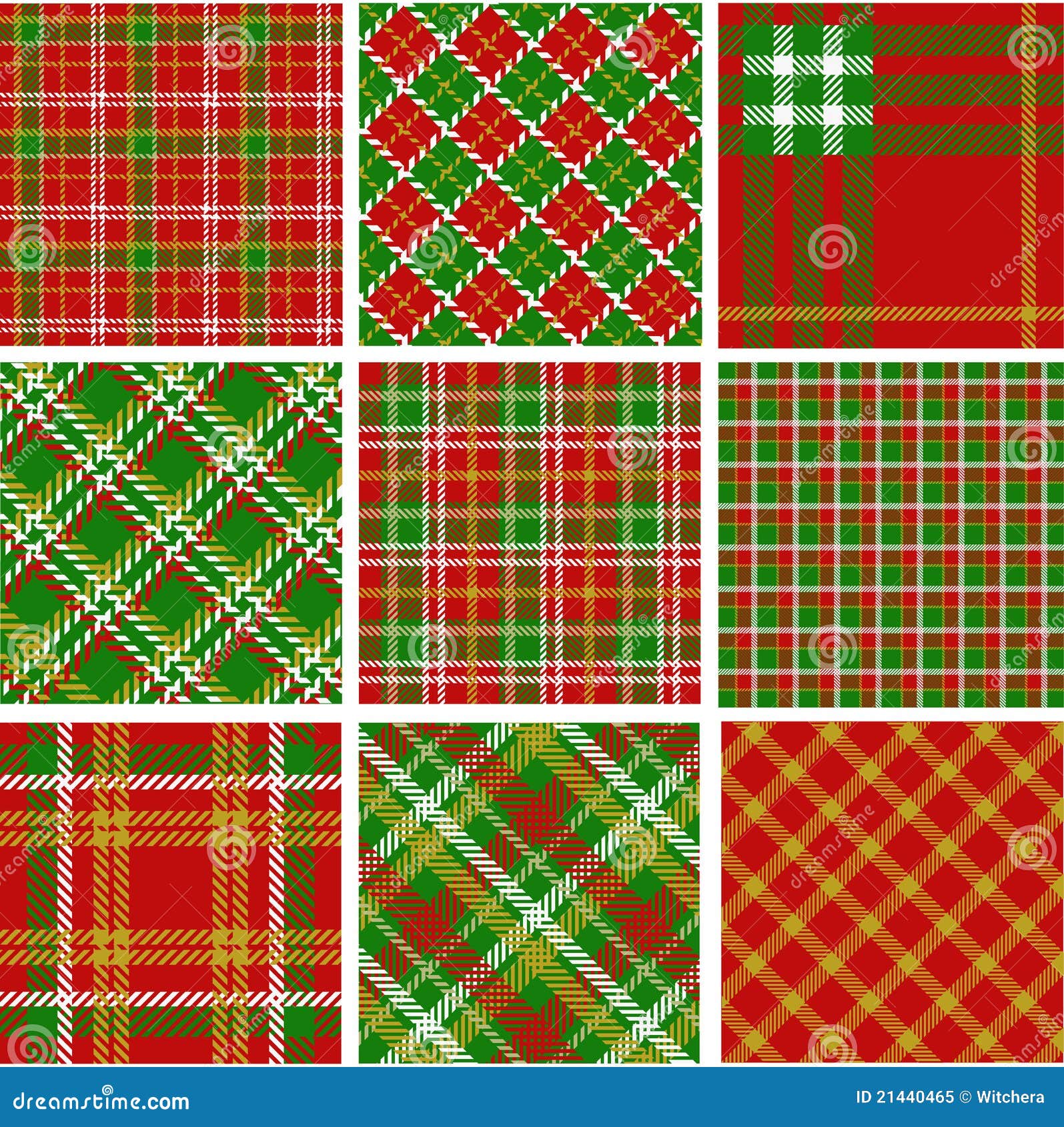 Christmas plaid patterns stock illustration. Illustration of christmas ...