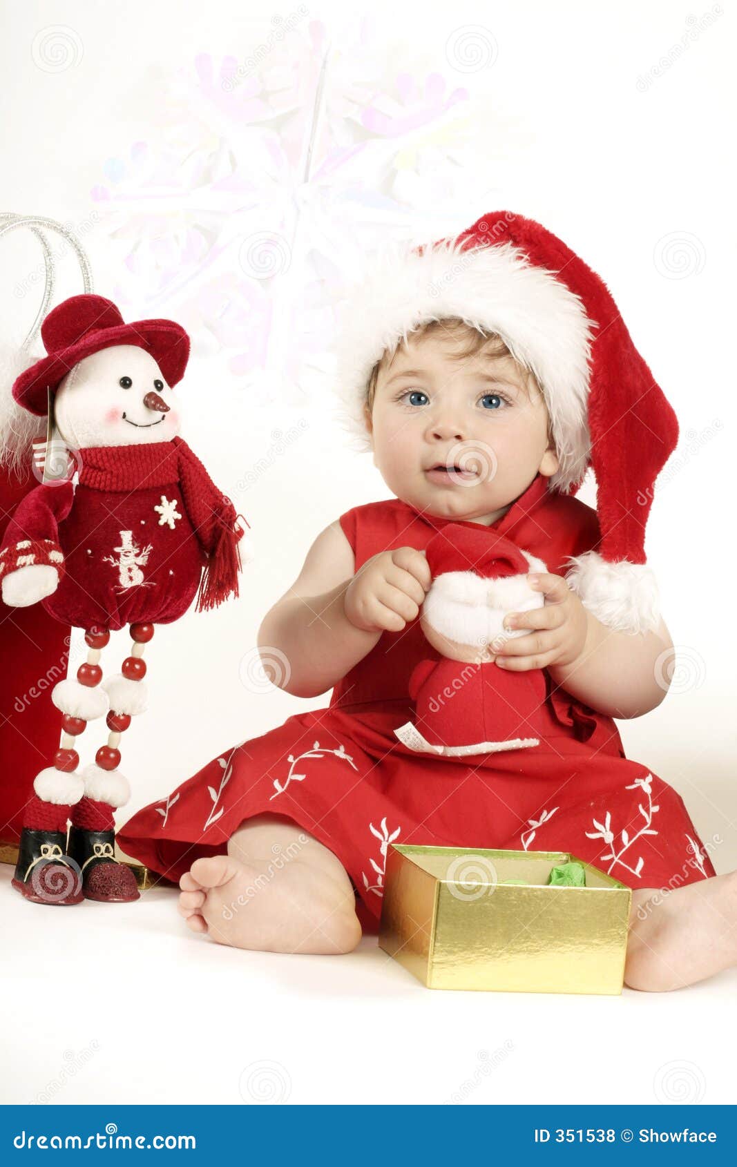 Christmas Play stock photo. Image of snowman, adorable - 351538