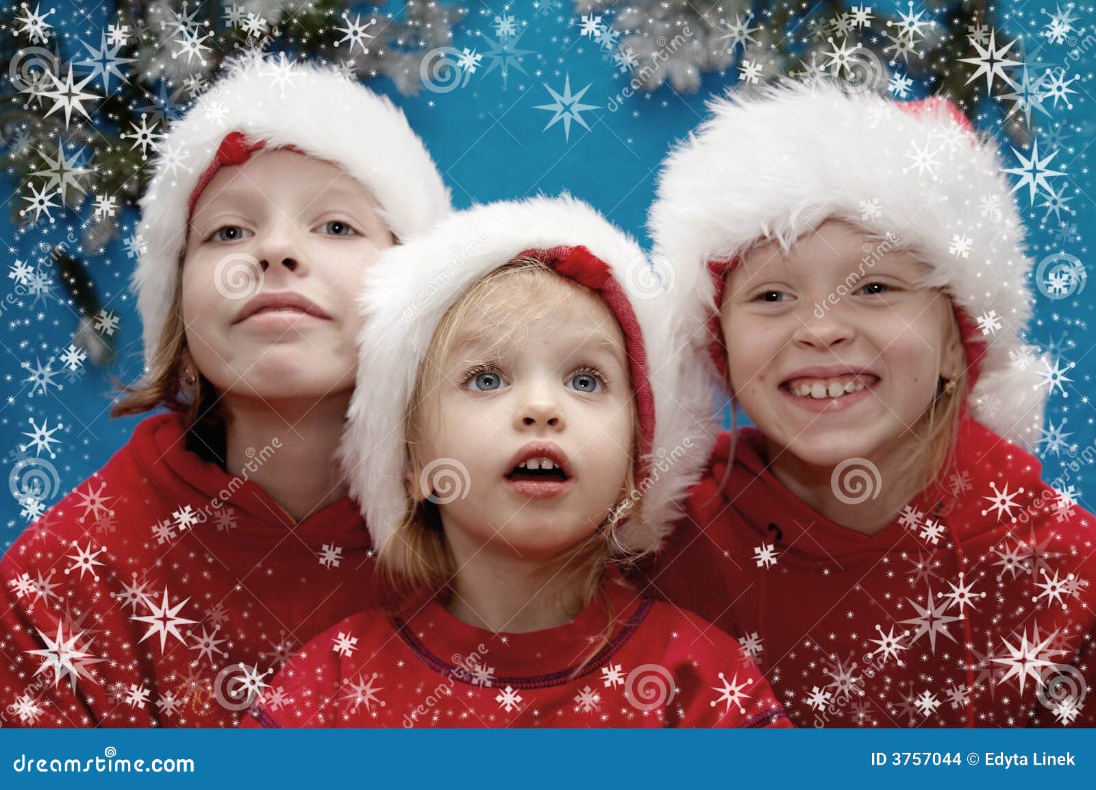 Christmas portraits stock photo. Image of child, celebration - 3757044