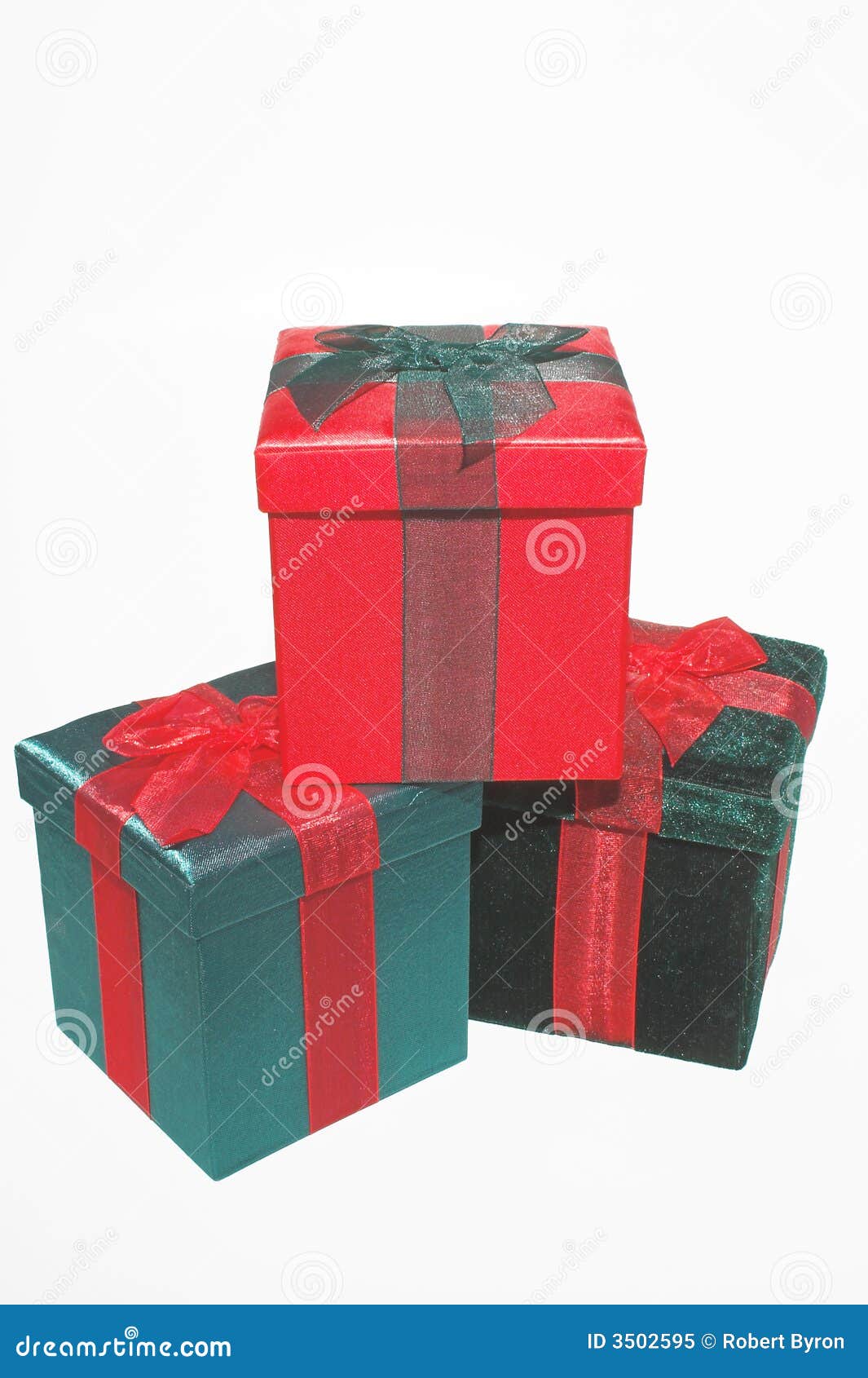 Christmas Present Gift Box stock image. Image of wrap - 3502595