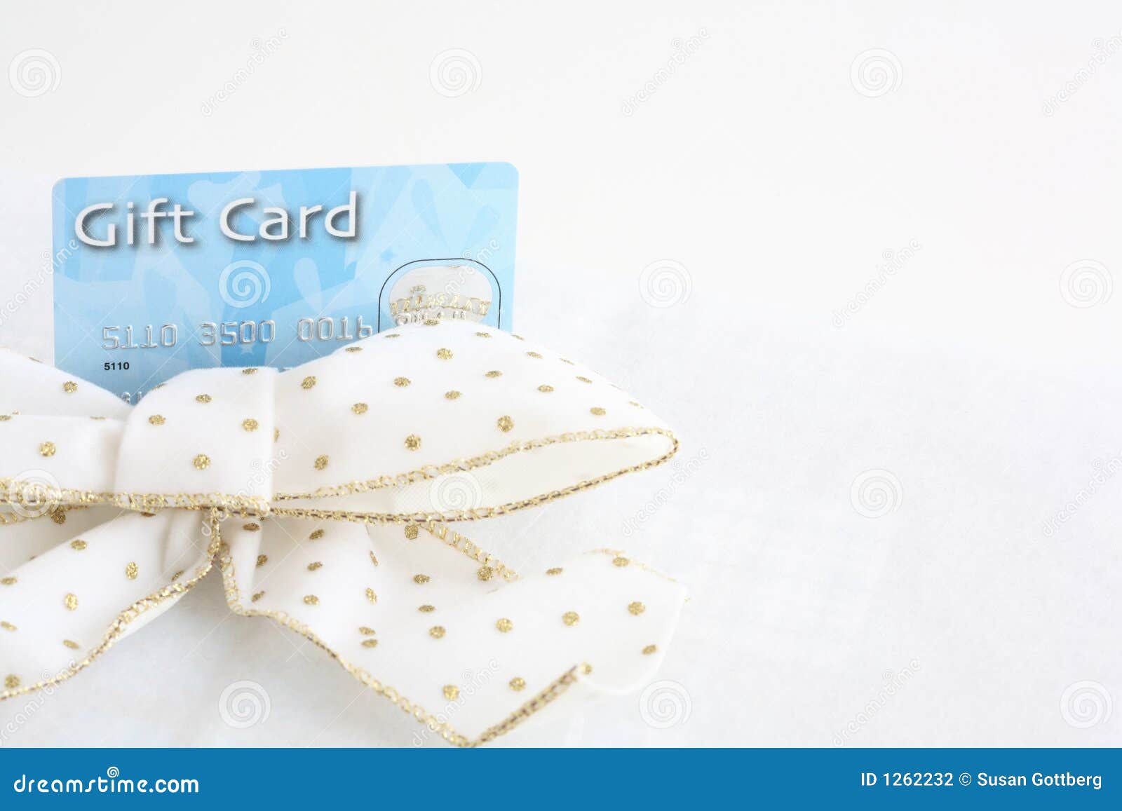 Christmas Present and Gift Card Stock Photo - Image of seasonal ...