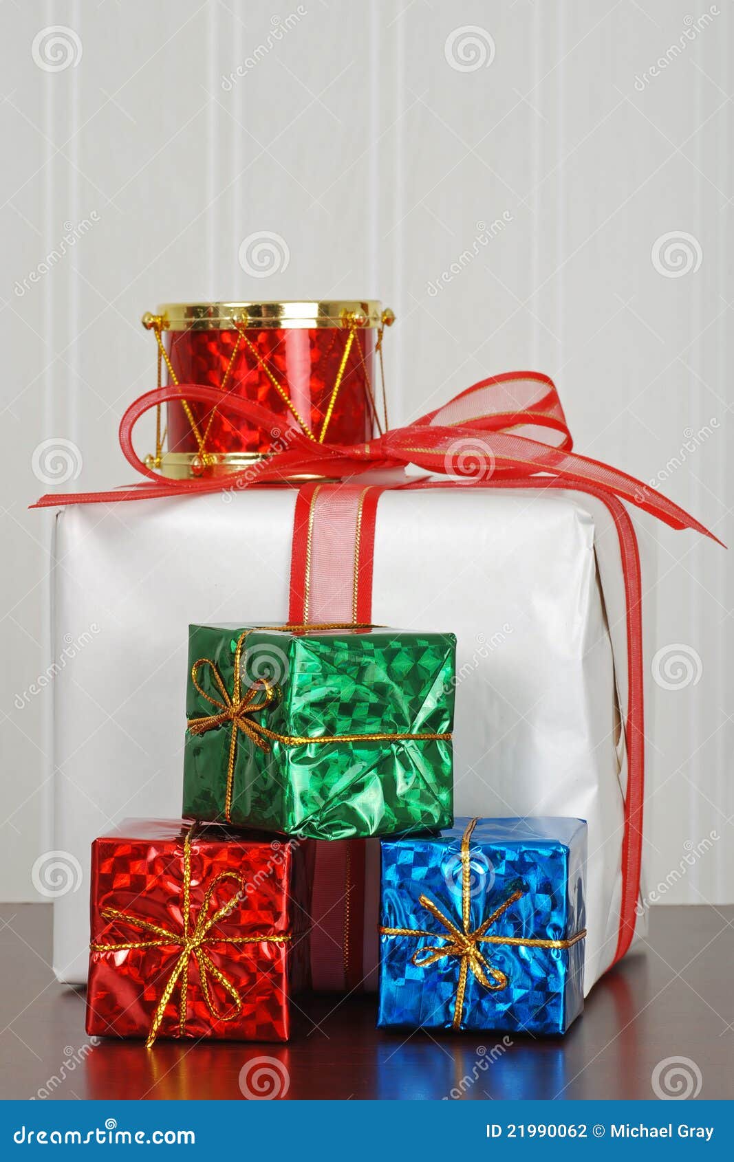 Christmas present pile stock photo. Image of color, shopping - 21990062