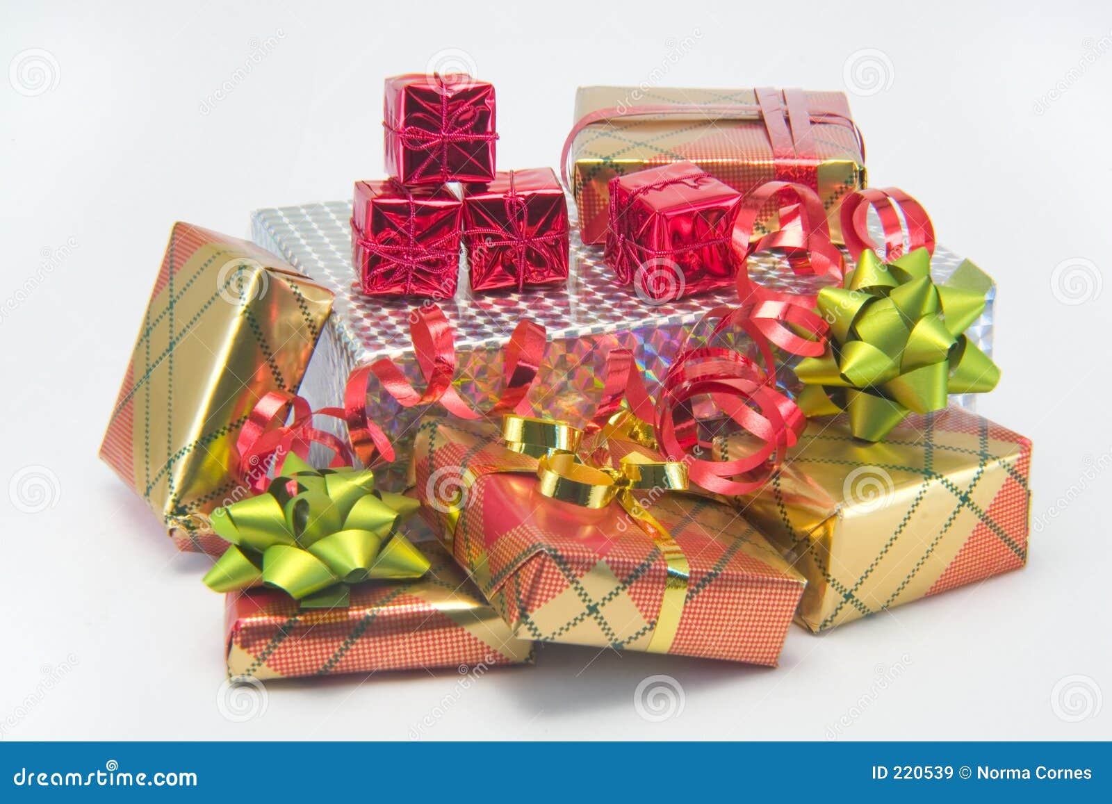Christmas presents stock image. Image of gifts, holiday - 220539