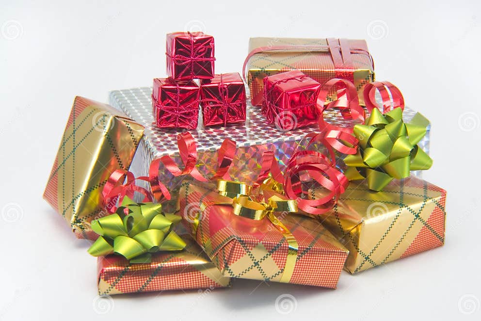 Christmas presents stock image. Image of gifts, holiday - 220539