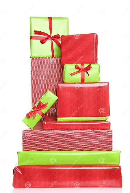 Christmas presents stock image. Image of object, wrapping - 22068343