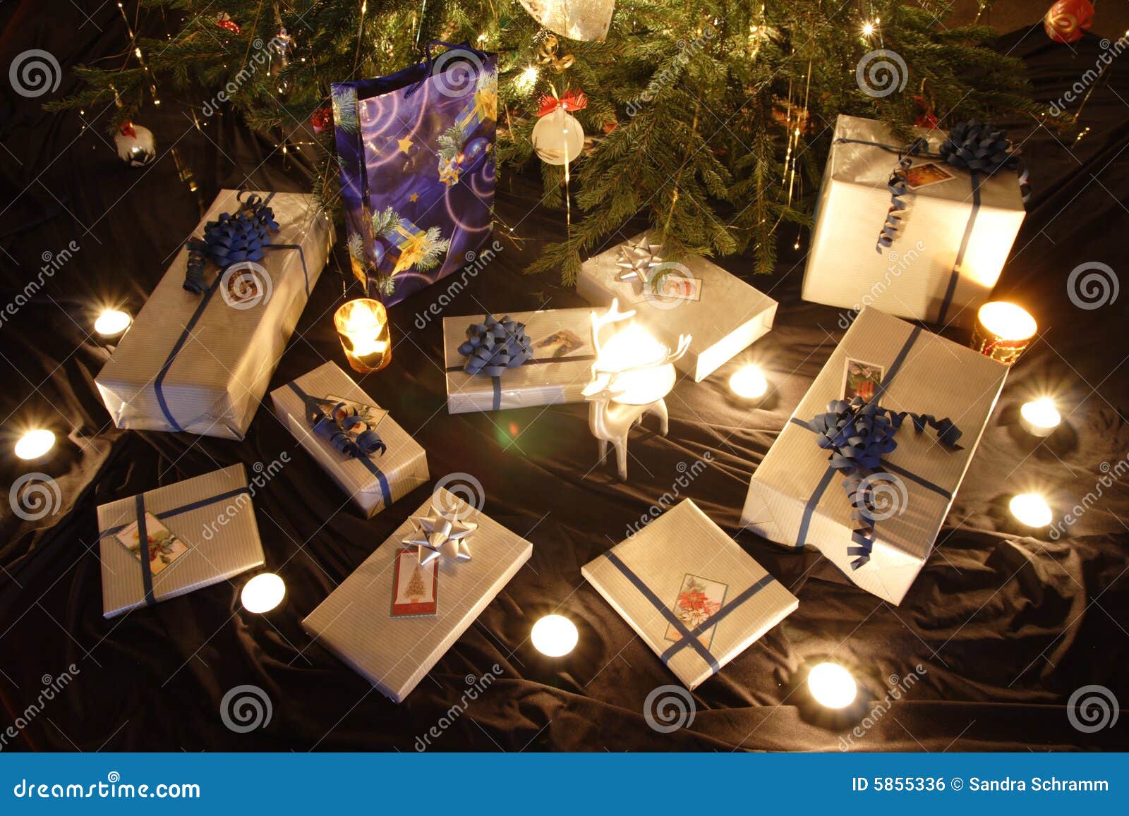 Christmas presents stock photo. Image of celebrate, wrap - 5855336
