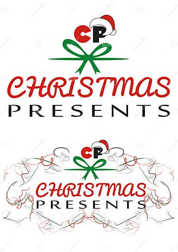 Christmas Presents logo stock vector. Illustration of introducing ...