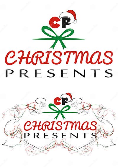 Christmas Presents logo stock vector. Illustration of introducing ...