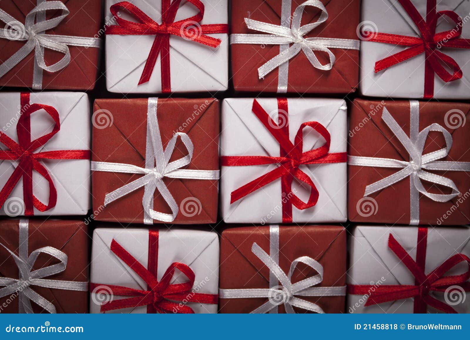 Christmas Presents Top View Stock Photo - Image of christmas, merry ...