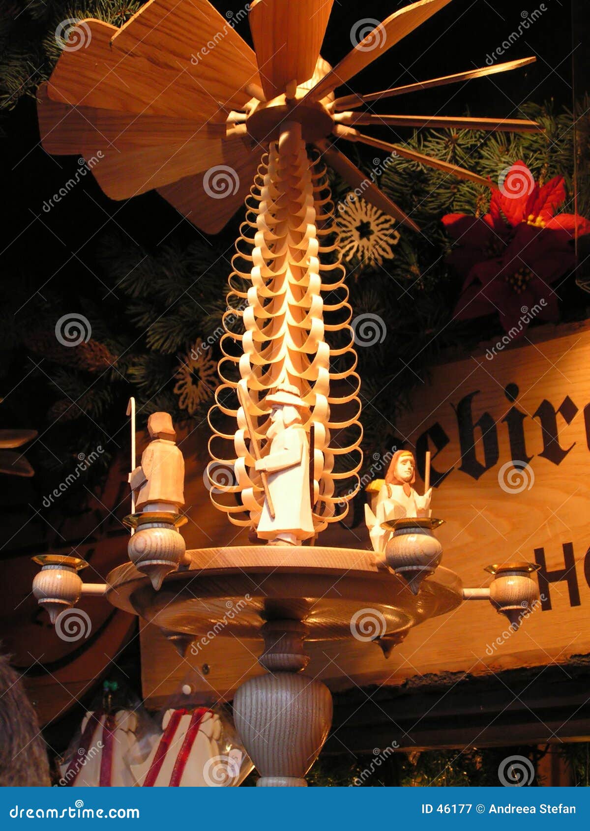 Christmas pyramid stock image. Image of fair, xmas, germany - 46177