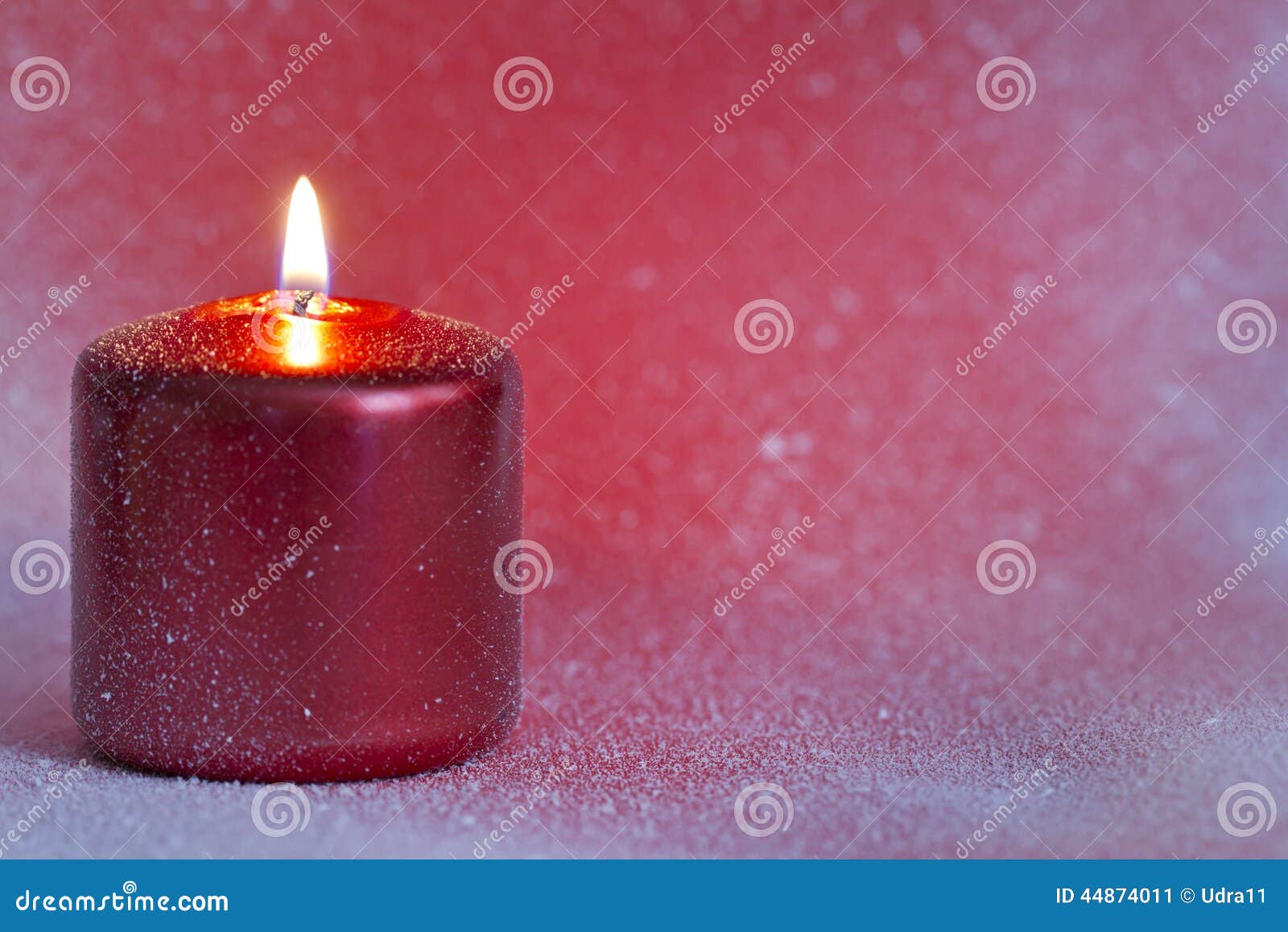 Christmas Red Candle Closeup Background Stock Image - Image of filthy ...