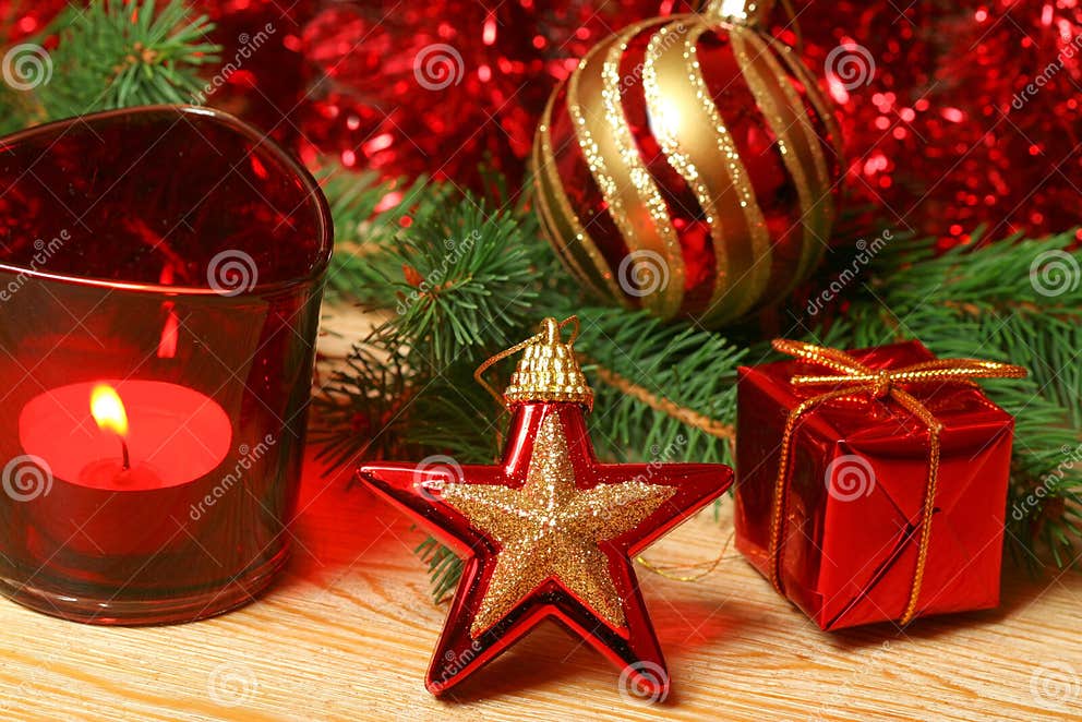 Christmas in red color stock photo. Image of green, elegance - 11816056