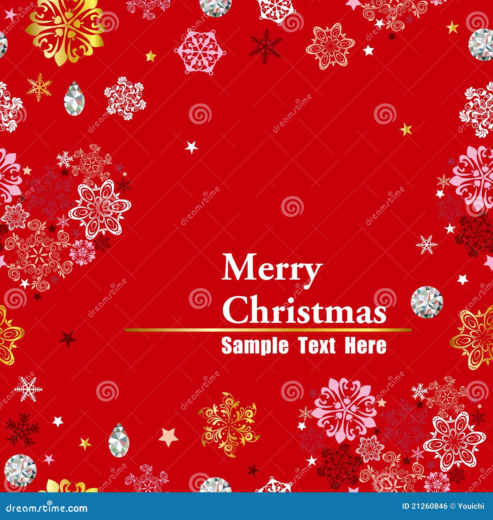 Christmas red frame stock vector. Illustration of romantic - 21260846