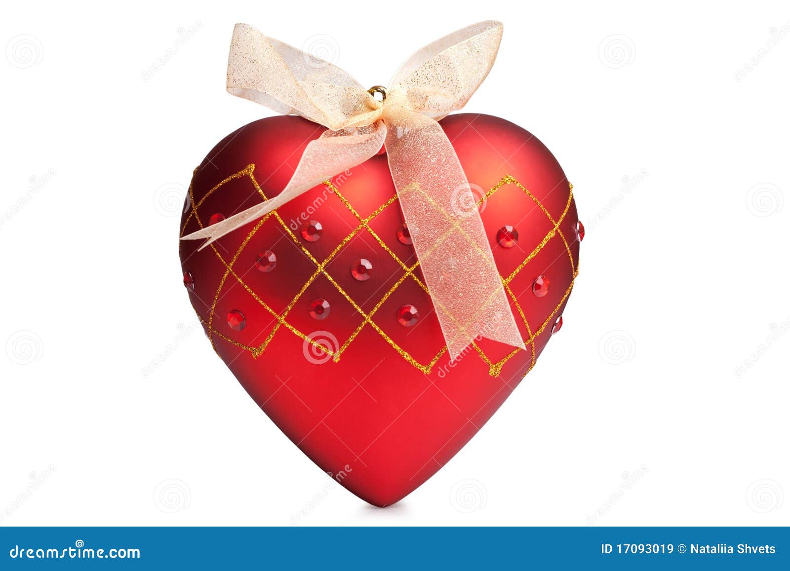 Christmas red heart stock image. Image of shape, decoration - 17093019