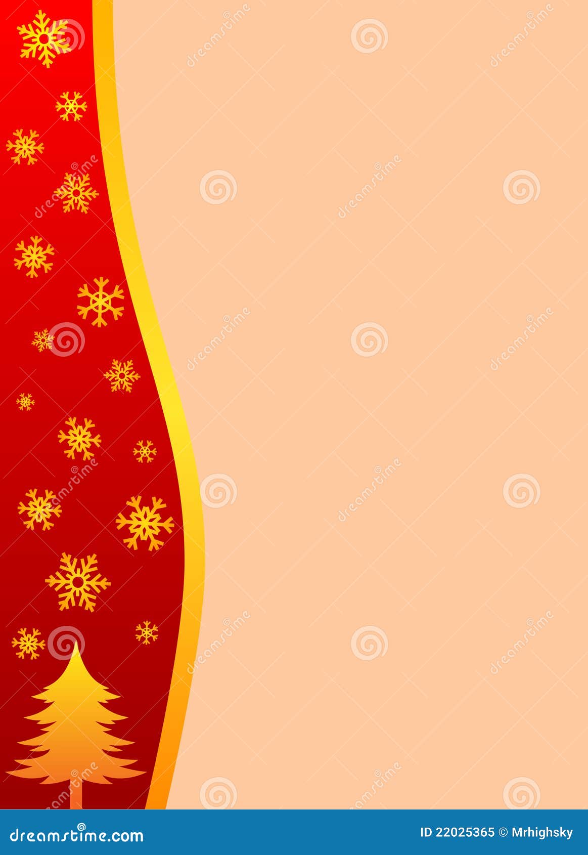 Holiday Page Border Vector