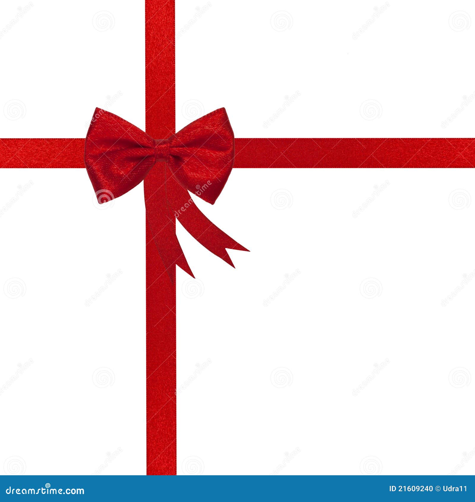 Christmas Red Ribbon and Bow Stock Photo - Image of ribbon, valentine ...