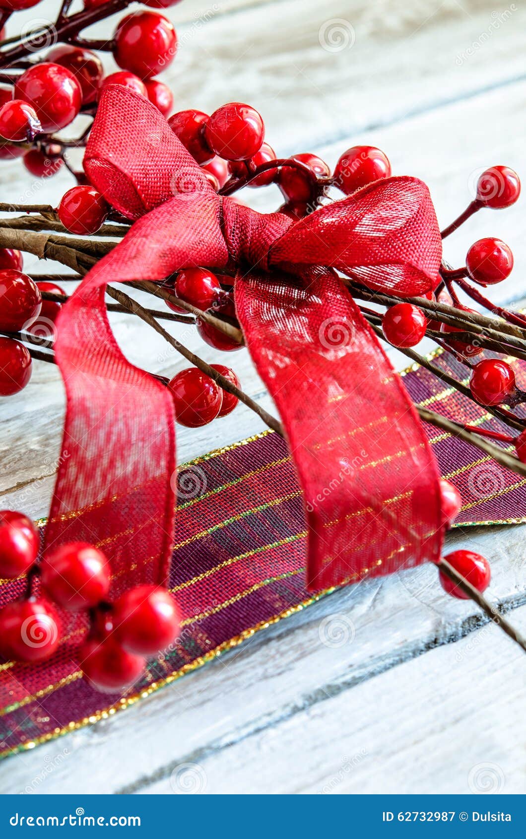 Christmas Red ribbon stock image. Image of holiday, shiny - 62732987
