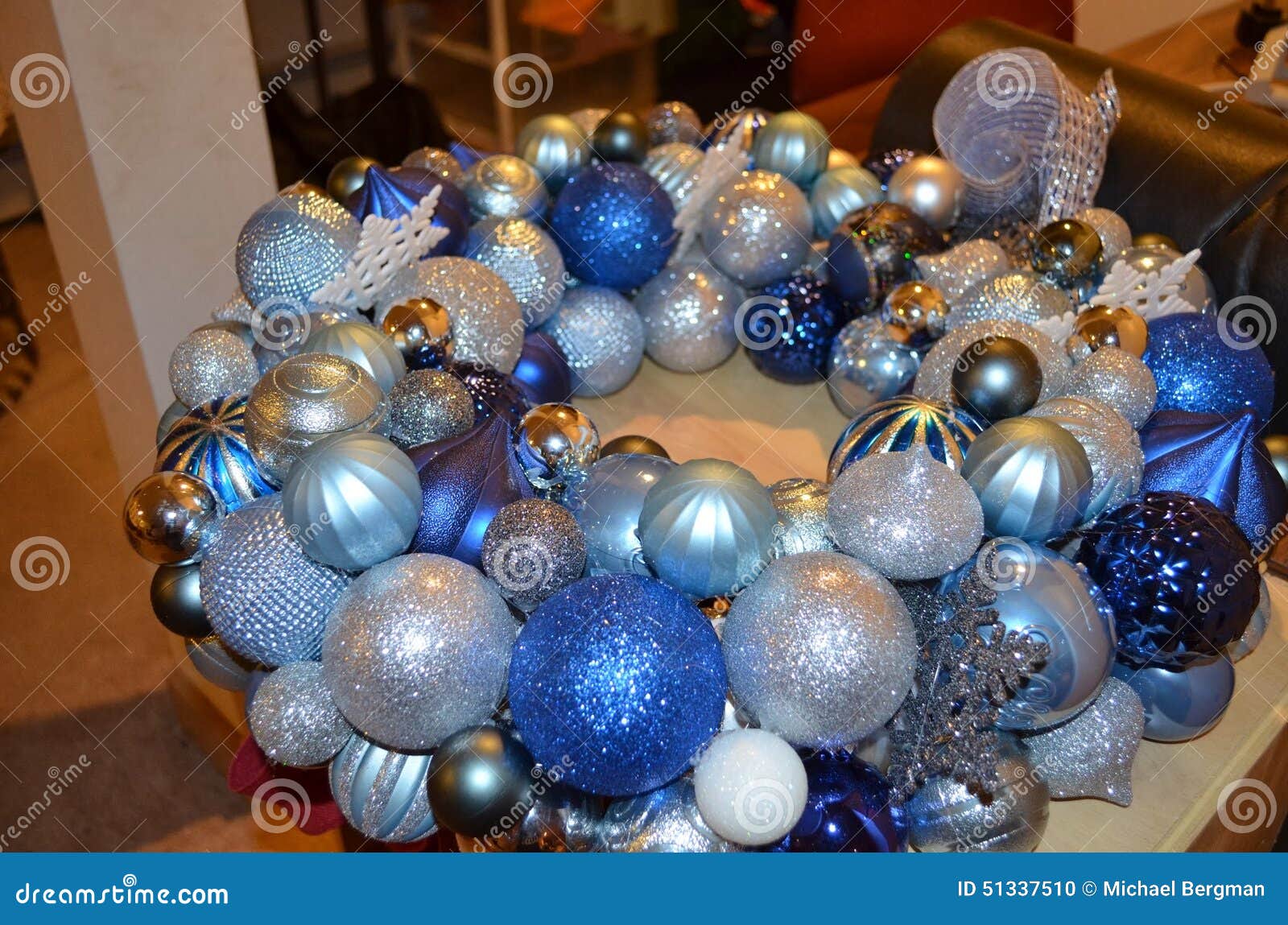 Christmas reef stock photo. Image of blue, white, silver - 51337510