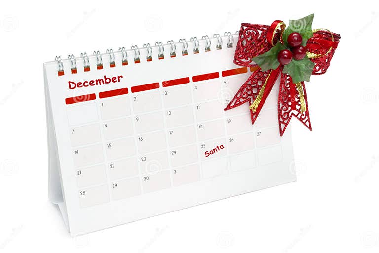 Christmas Reminder stock photo. Image of countdown, claus - 6872888