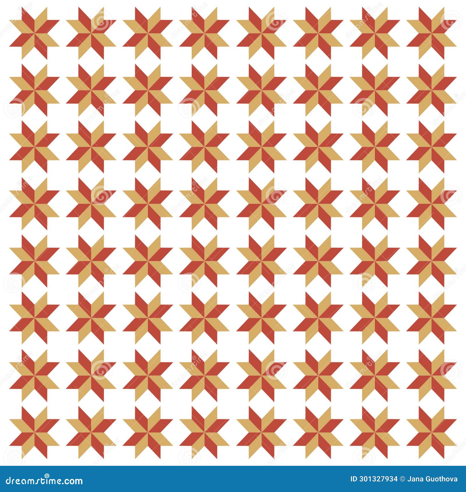 Christmas Retro Stars Pattern Texture Background Stock Vector ...