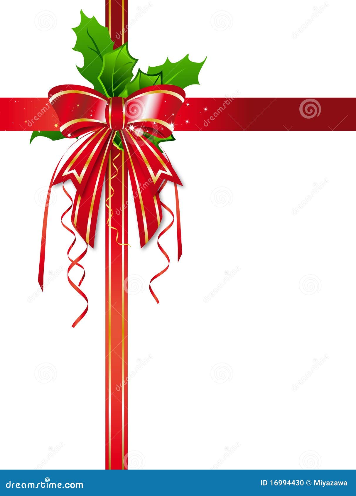 Christmas Ribbon Stock Photo - Image: 16994430
