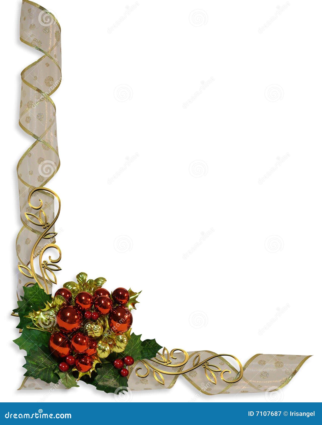 Christmas Ribbons Border Frame Stock Illustrations – 2,529 Christmas ...