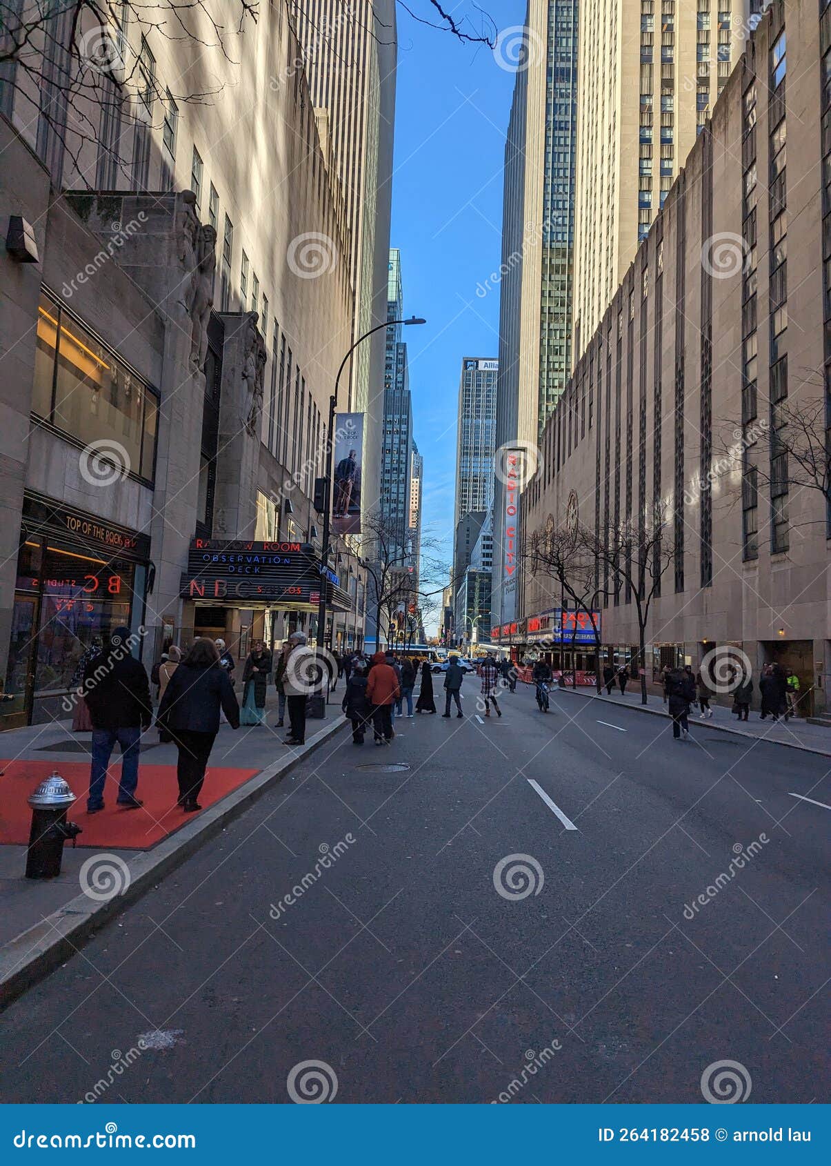 Christmas Rockefeller Center Winter Holiday Editorial Stock Photo ...