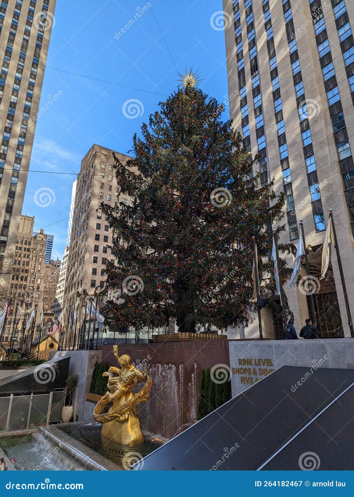 Christmas Rockefeller Center Winter Holiday Editorial Photography ...