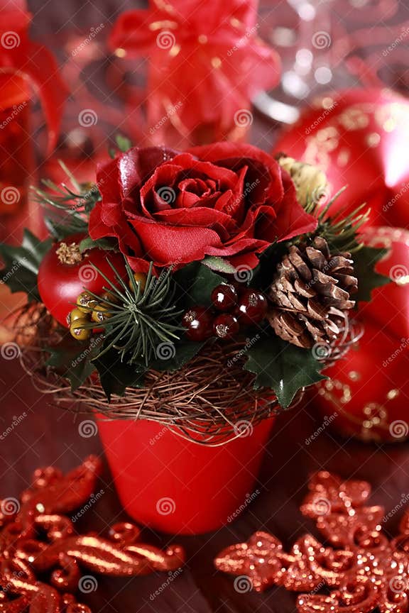 Christmas rose stock photo. Image of ornamental, ball - 11934320