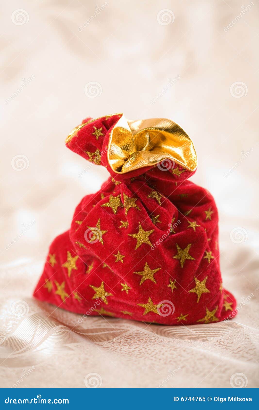 Christmas Sack Full of Presents Stock Image - Image of decoration ...