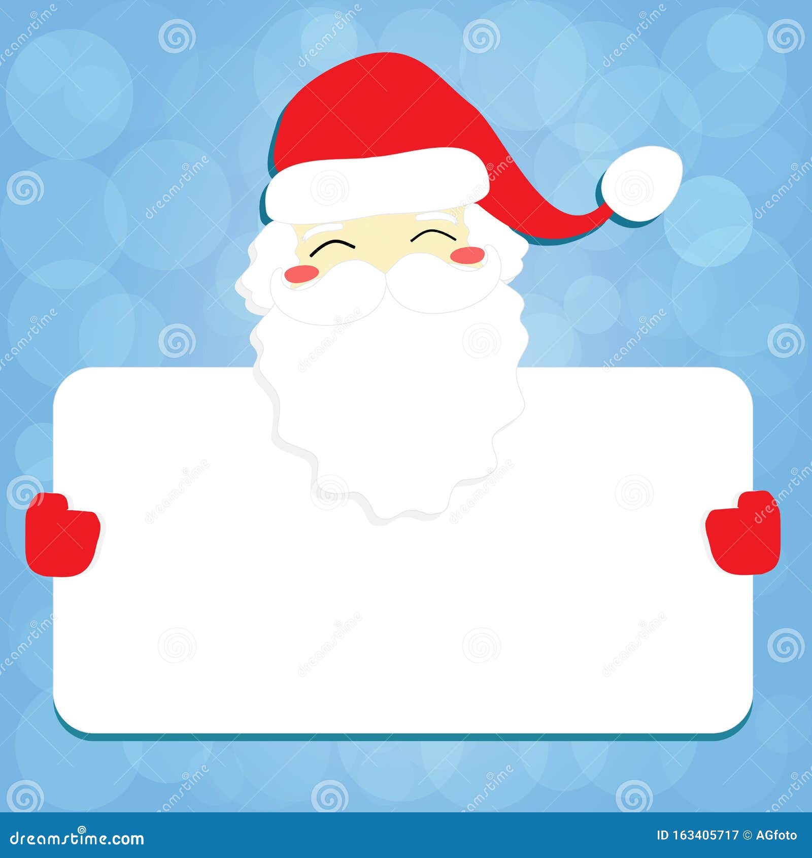 Santa - Message Letter For Santa Claus Stock Photo | CartoonDealer.com ...