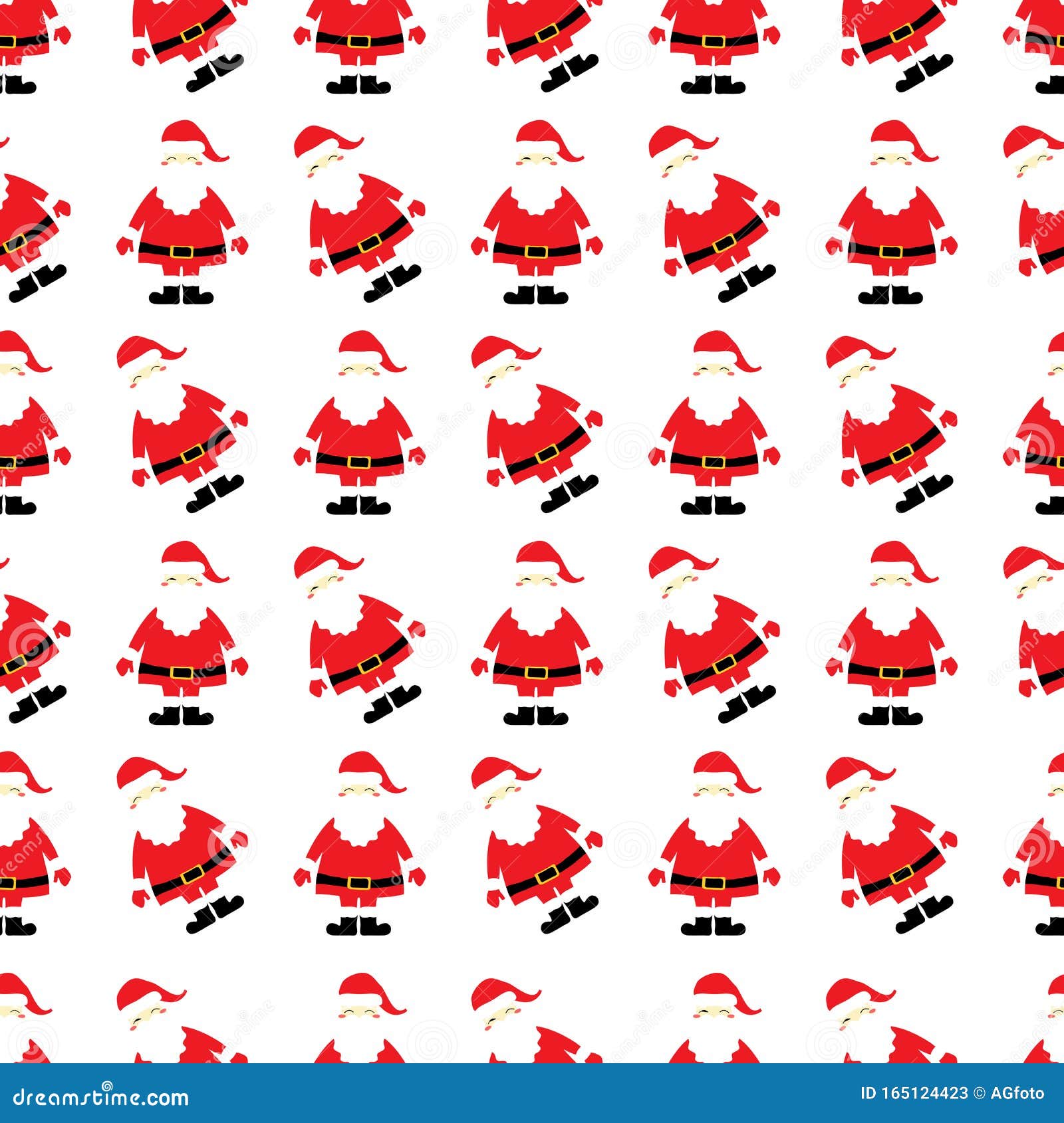 Christmas Santa vector stock vector. Illustration of winter - 165124423