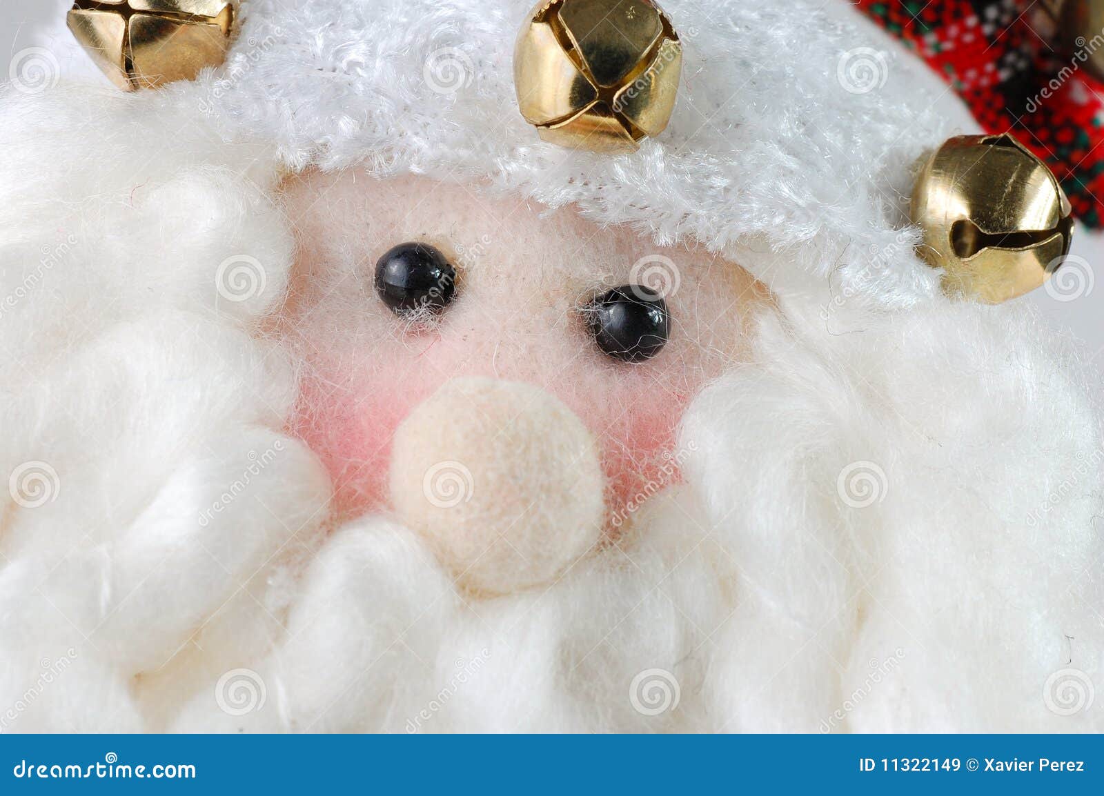 Christmas Santa on White Background Stock Image - Image of santa, noel ...