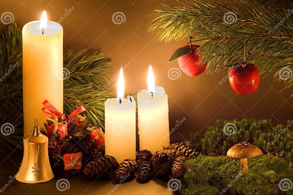 Christmas scene stock photo. Image of calm, celebration - 3358622
