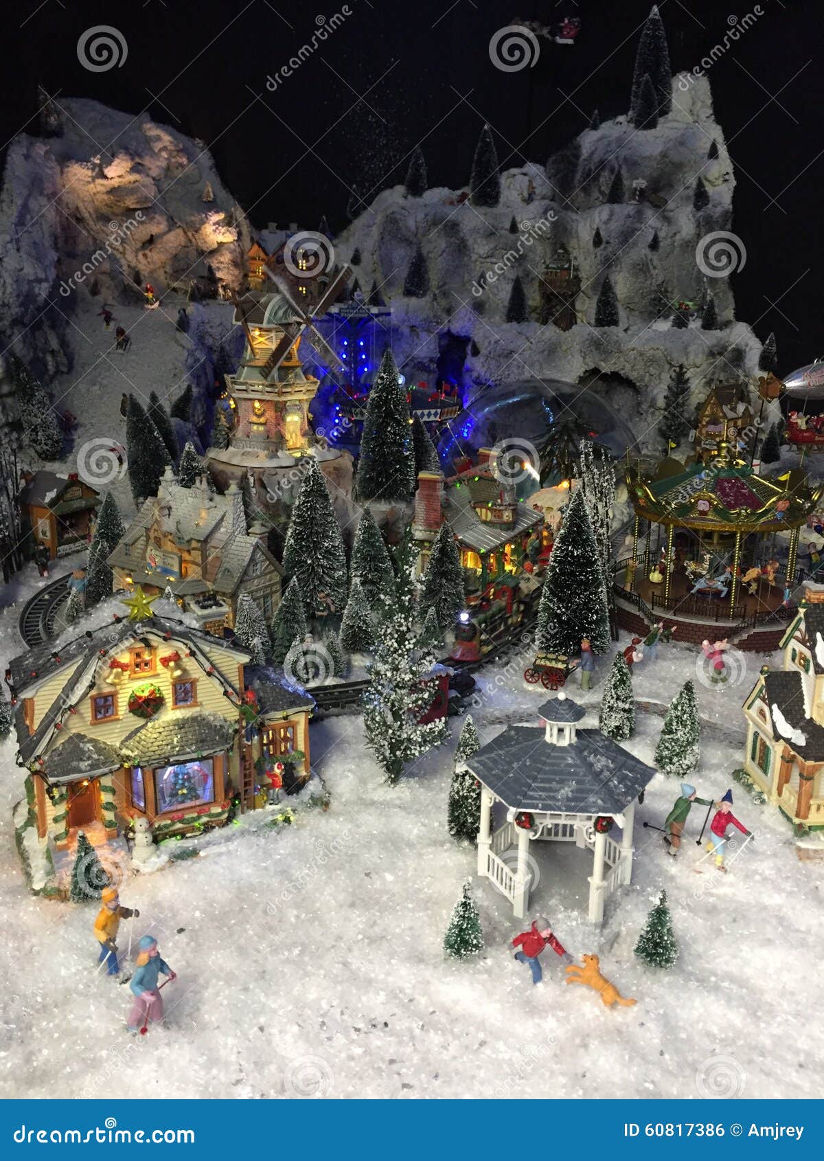 Christmas scene editorial photo. Image of cold, scene - 60817386