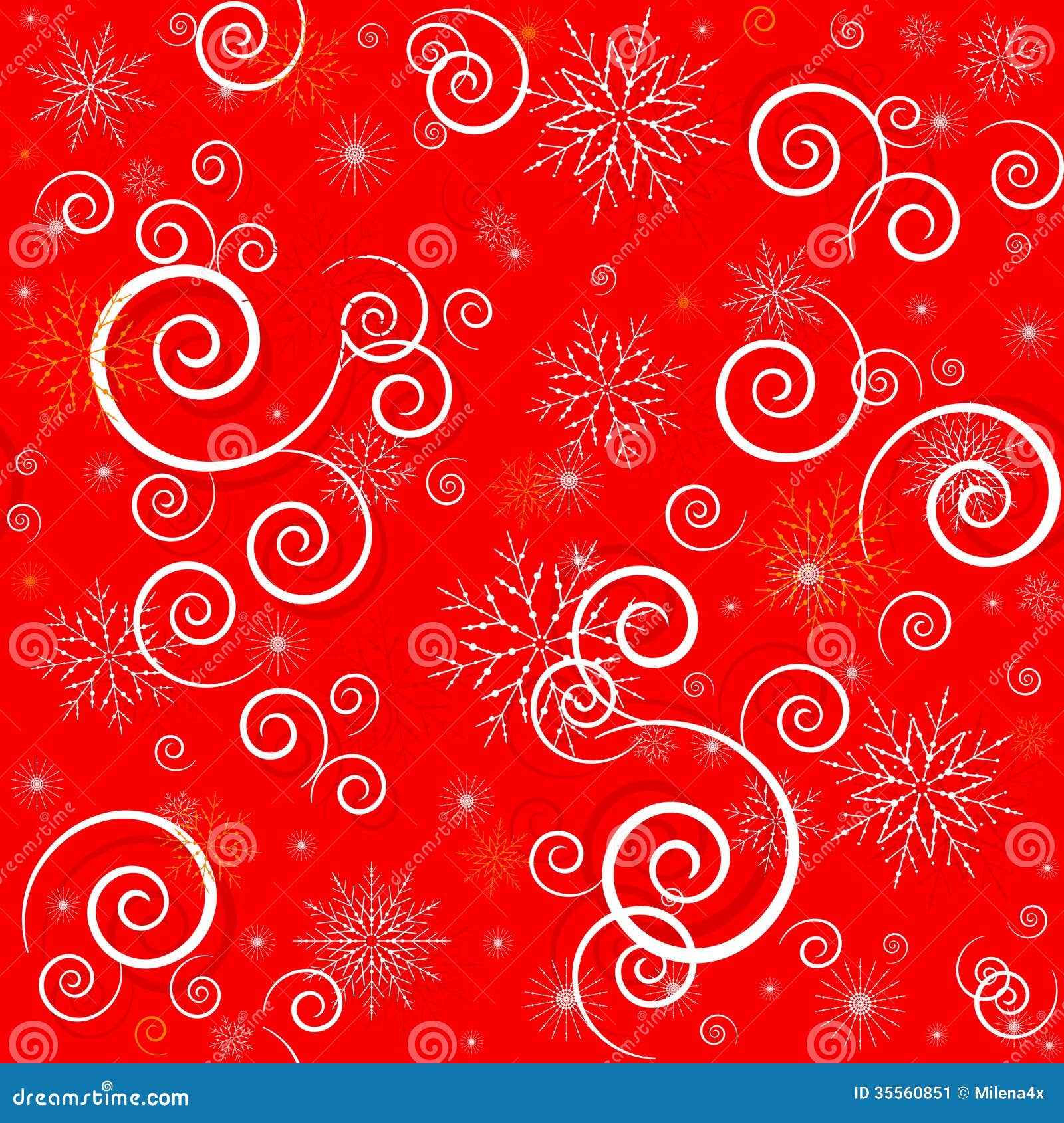 Christmas Seamless Red Pattern Stock Vector - Illustration of paper ...