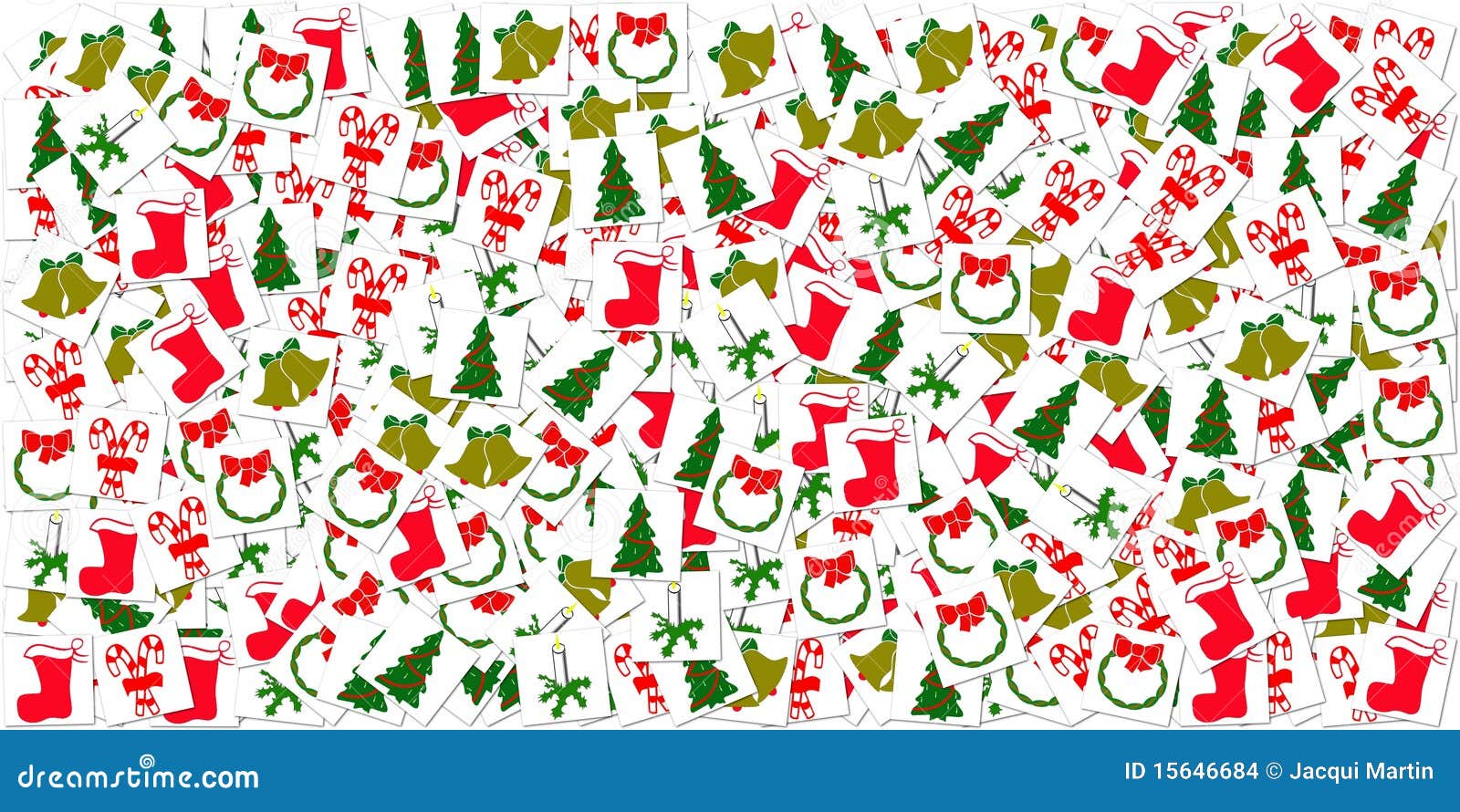 Christmas shapes stock illustration. Illustration of frame - 15646684
