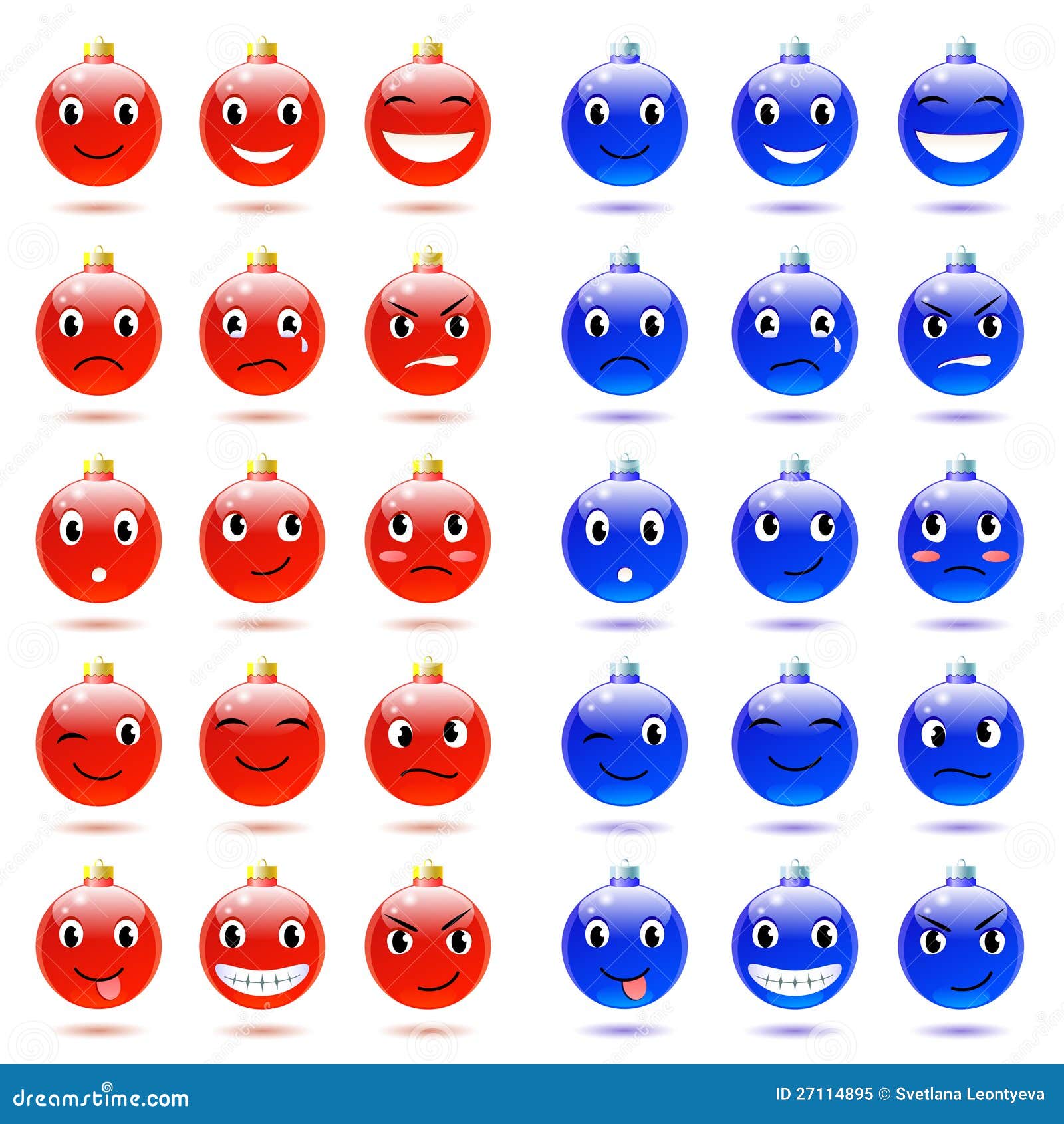 Christmas smiles stock vector. Illustration of creative - 27114895