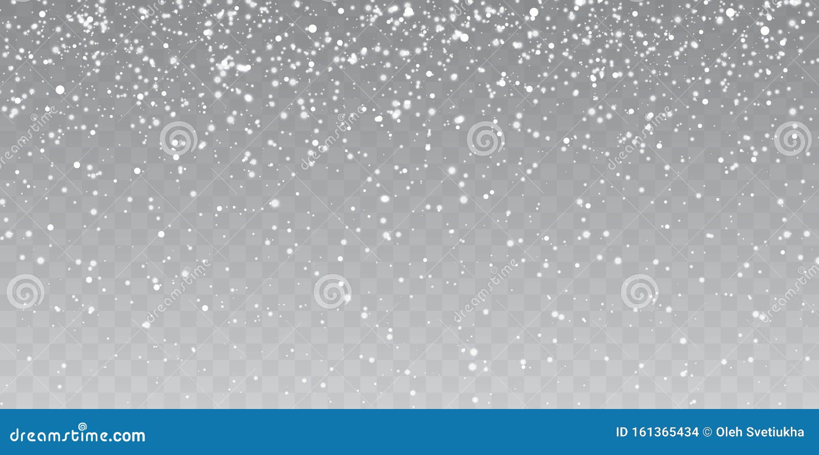 Falling Transparent Waterfall Or River.Vector Realistic Illustration ...