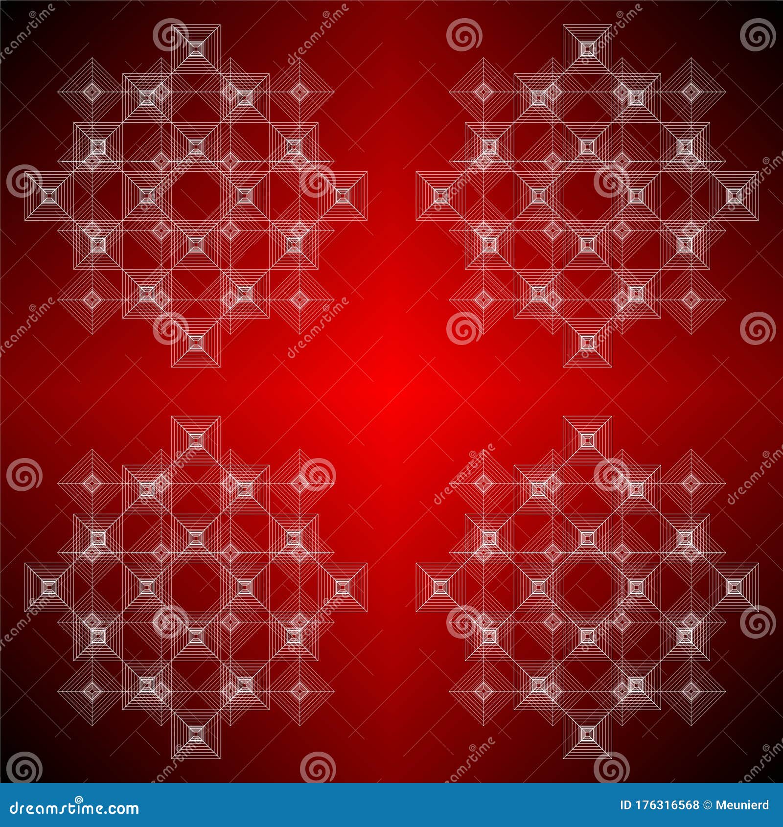 Christmas snow flake shape stock illustration. Illustration of happy ...