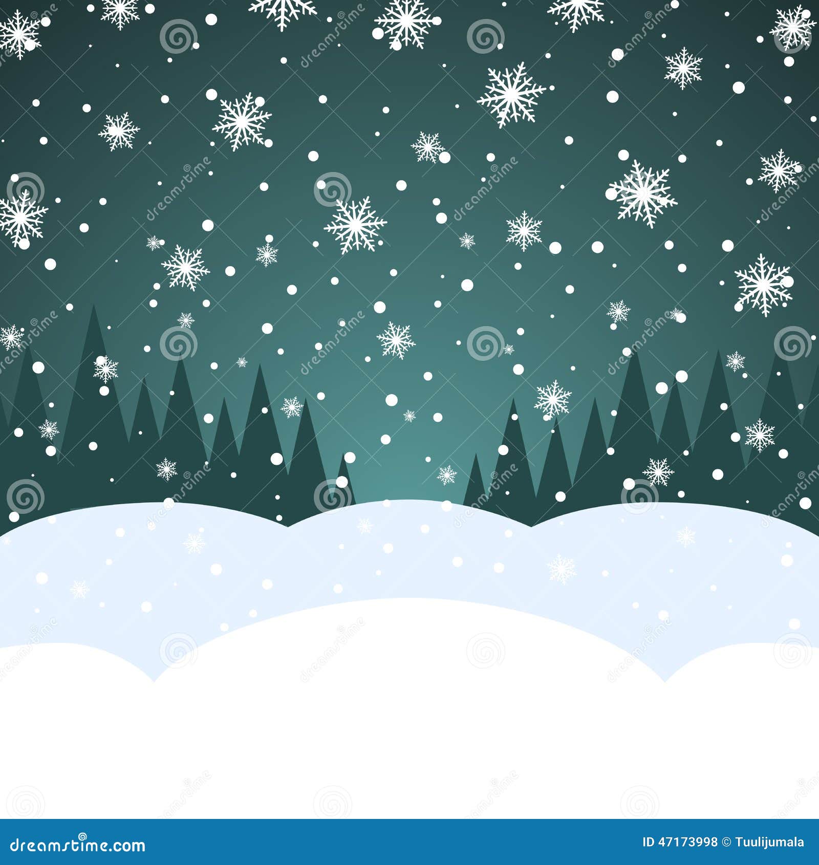 Christmas Snowfall Template. Falling Snowflakes On Transparent ...
