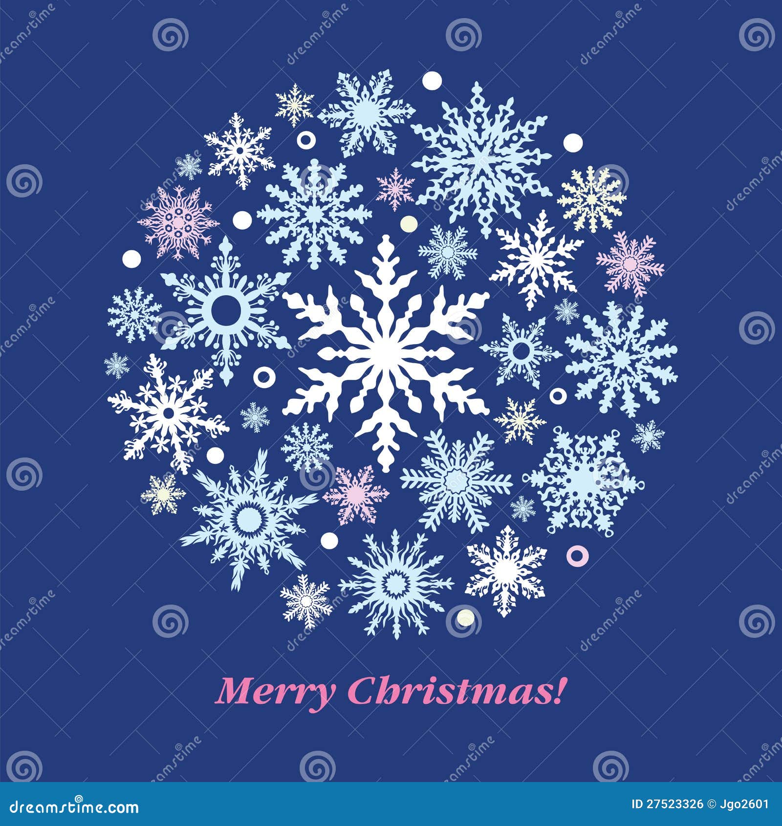 Christmas snowflake ball stock vector. Illustration of decorated - 27523326