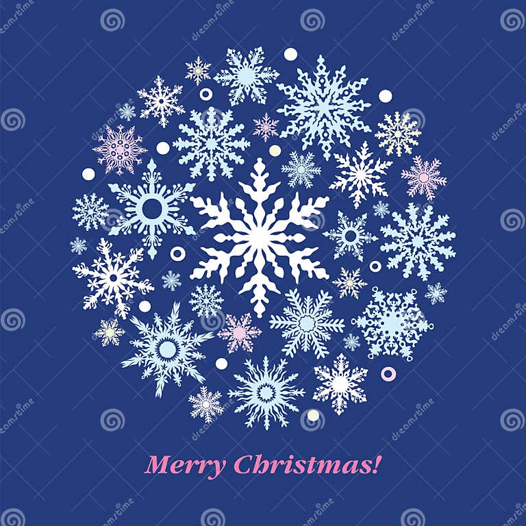 Christmas snowflake ball stock vector. Illustration of decorated - 27523326