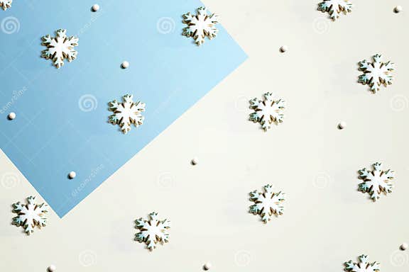 Christmas Snowflake Pattern Stock Image - Image of winter, snowflake ...