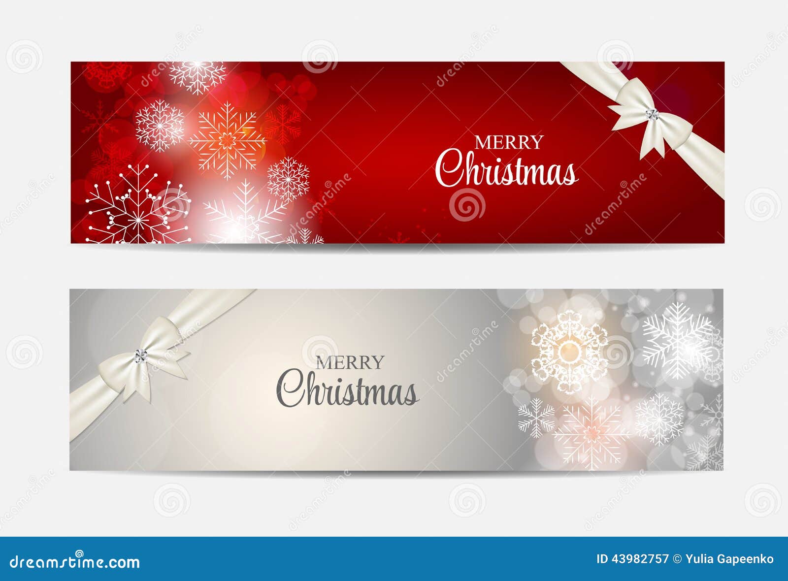 Christmas Snowflakes Website Header and Banner Set Stock Vector ... Christmas Snowflakes Website Header and Banner Set Stock Vector ...