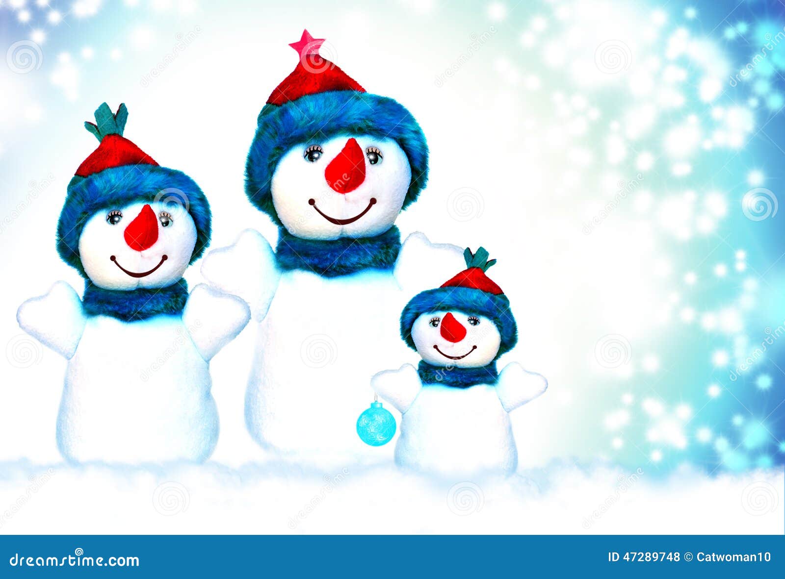 Christmas, Snowman and Family Stock Photo - Image of happy, frost: 47289748