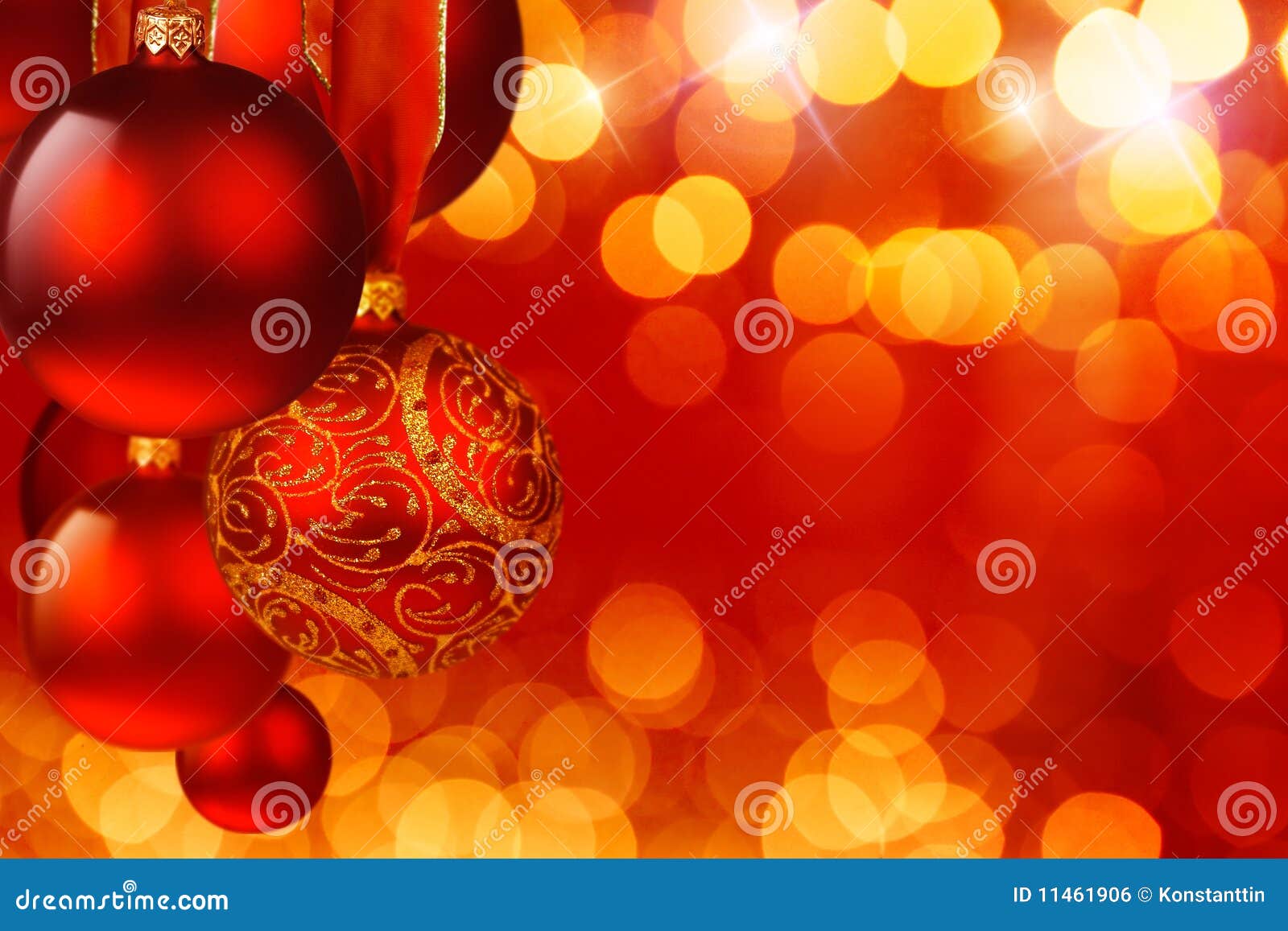 Christmas spheres stock photo. Image of backgrounds, ribbon - 11461906