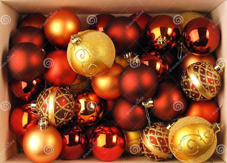 Christmas spheres stock image. Image of balls, glitter - 6915899