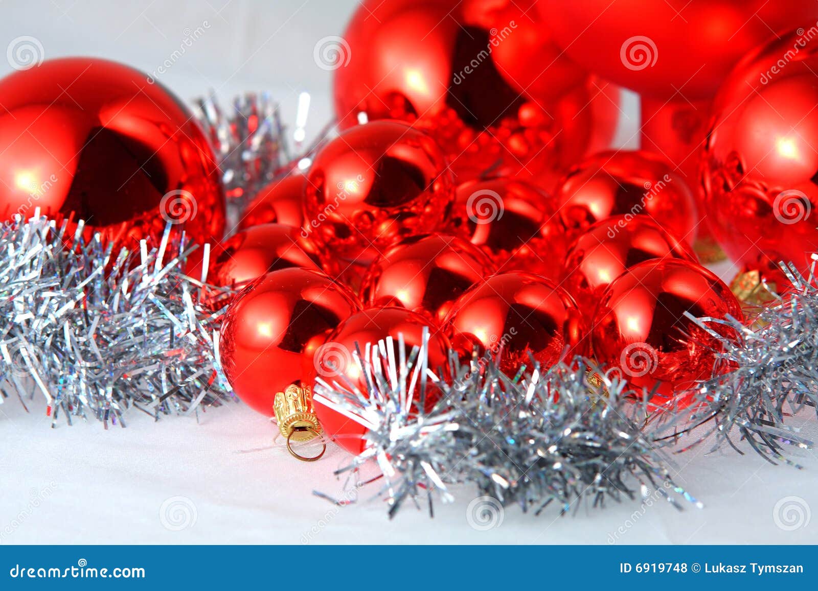 Christmas spheres stock photo. Image of ornament, details - 6919748